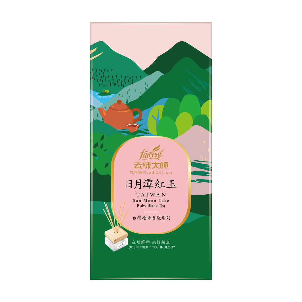 去味大師竹木香擴香-日月潭紅玉【三友藥妝Tomod's】 | 蝦皮購物