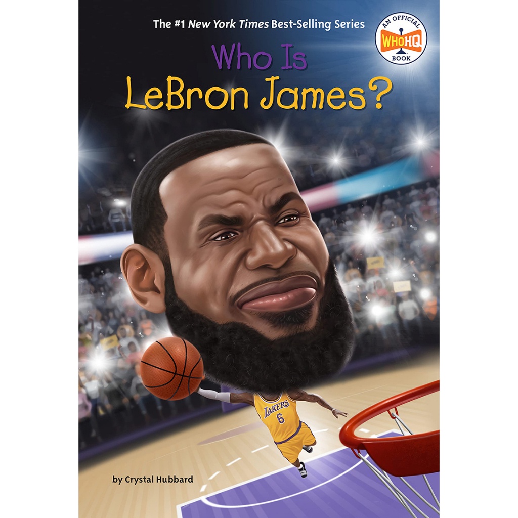 WHO WAS LEBRON JAMES(勒布朗 詹姆斯)人物傳記英文讀本 | 蝦皮購物
