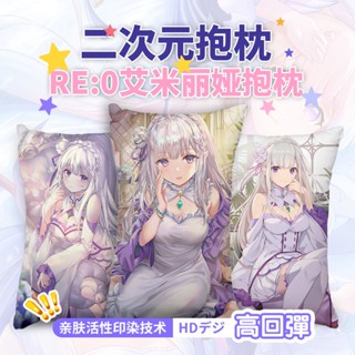RE0從零開始的異世界二次元女生愛蜜莉雅半身抱枕EMT可愛靠墊bz | 蝦皮購物