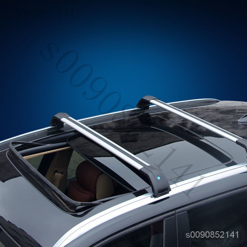 【新品免運 可開發票】汽車行李架橫桿車頂架通用橫桿行李箱SUV帶鎖車載橫槓改裝旅行架 Featured | 蝦皮購物