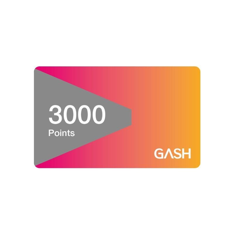 Gash Point 3000點 | 經銷授權 系統發號 官方旗艦店 | 蝦皮購物