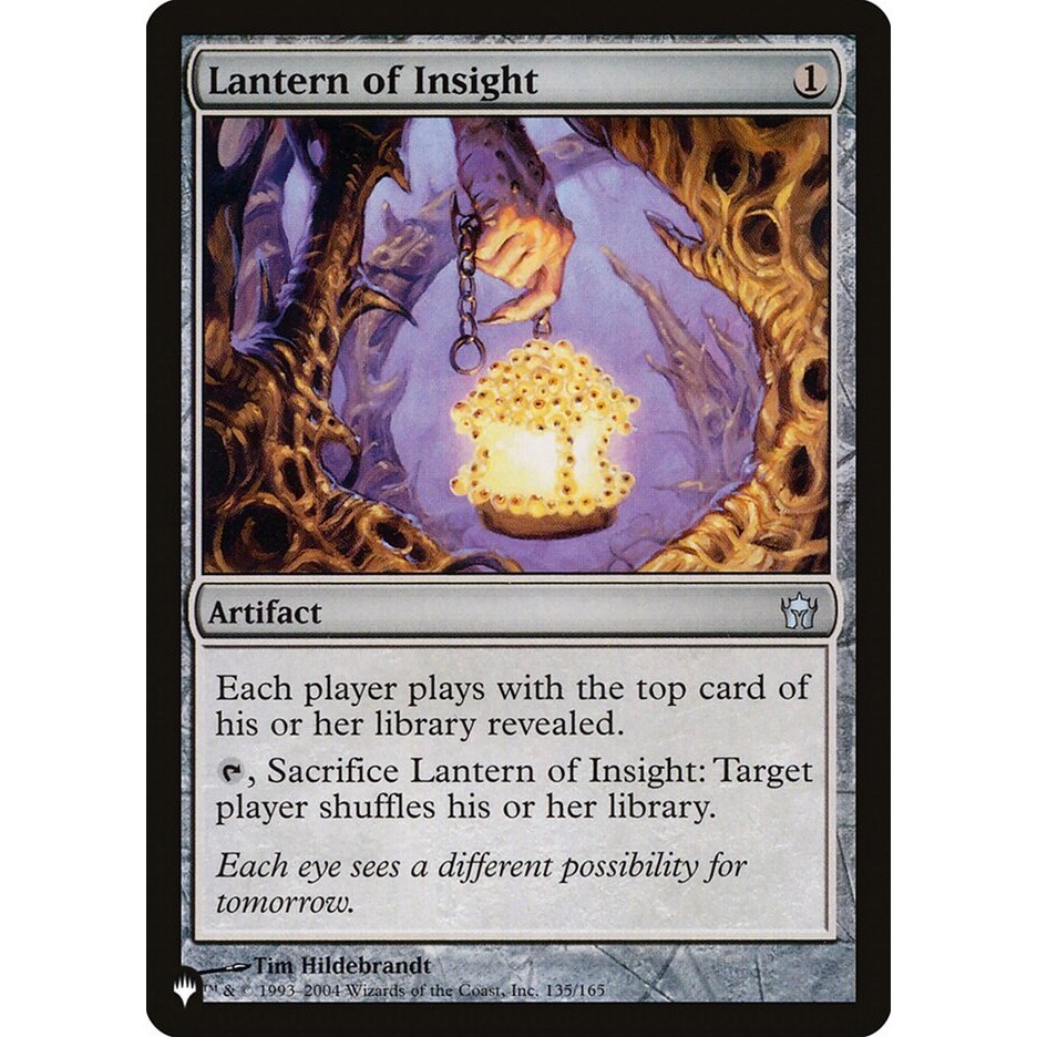[魔法風雲會]-5DN-Lantern of Insight | 蝦皮購物