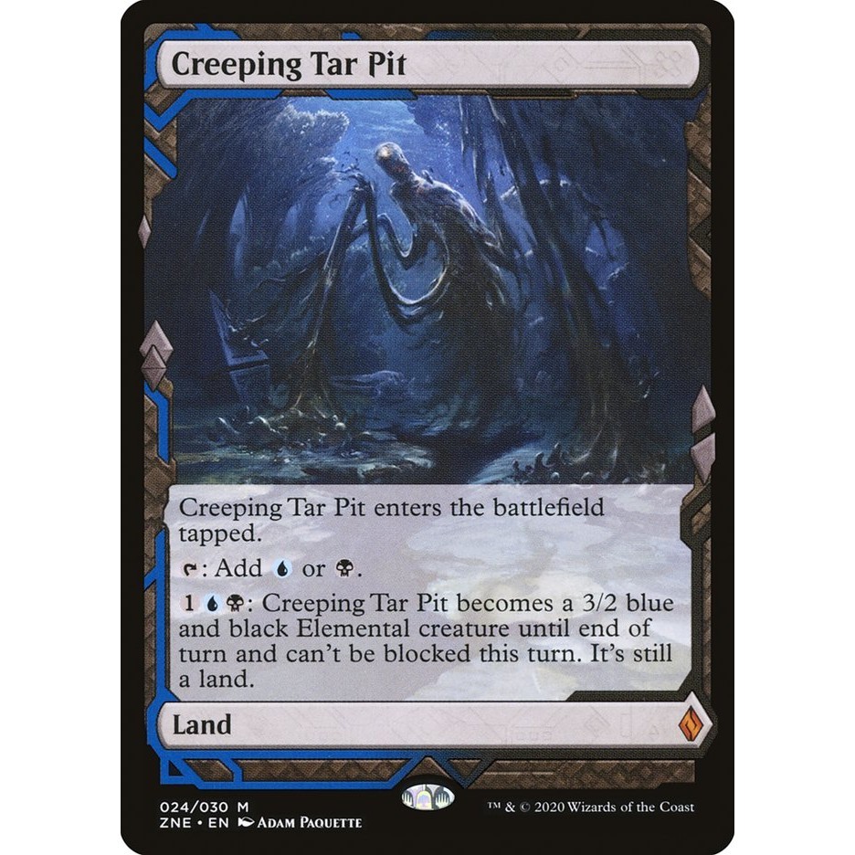[魔法風雲會]-ZNE-Creeping Tar Pit | 蝦皮購物