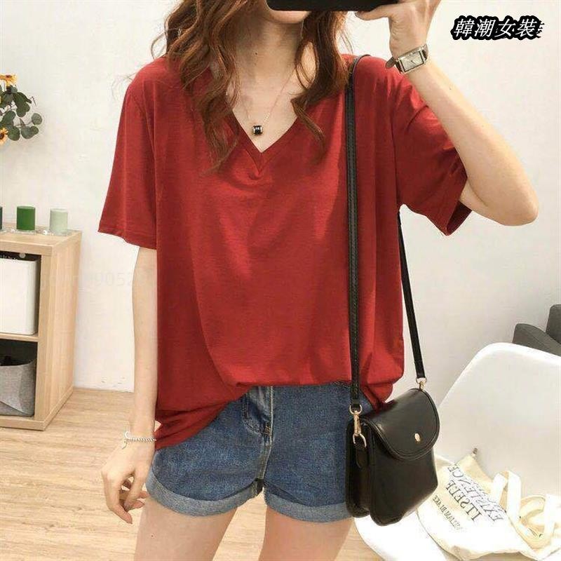 【大尺碼女裝M-5XL 40-150kg】 外貿300斤大尺碼女裝女裝夏季200加肥短袖T恤女280胖mm寬鬆顯瘦上衣女 | 蝦皮購物