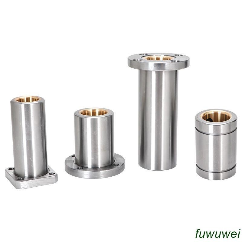 上新 原廠方圓法蘭石墨銅套直線軸承襯套外鋼內銅無油襯套(熔鑄一體式 fuwuwei | 蝦皮購物