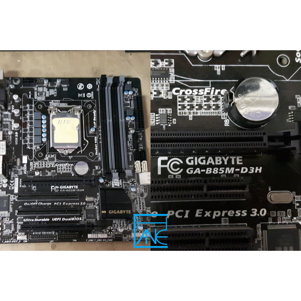 大胖電腦 】技嘉 GA-B85M-D3H主機板/附擋板/1150腳位/前置USB3/保固30天/實體門市/二手良品 | 蝦皮購物