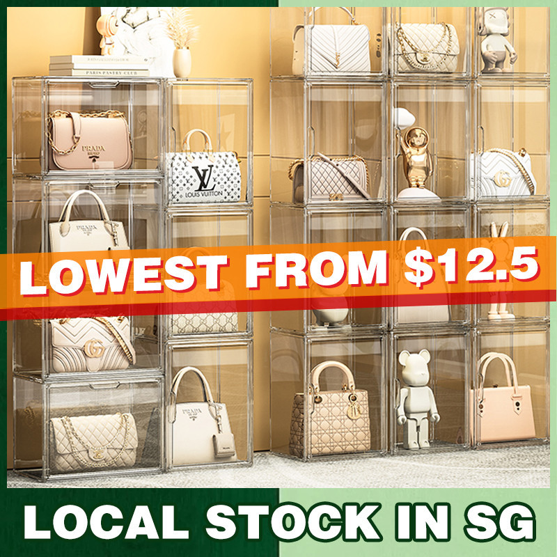 Acrylic Display Box Bag Organiser Popmart Display Case Bag S | 蝦皮購物