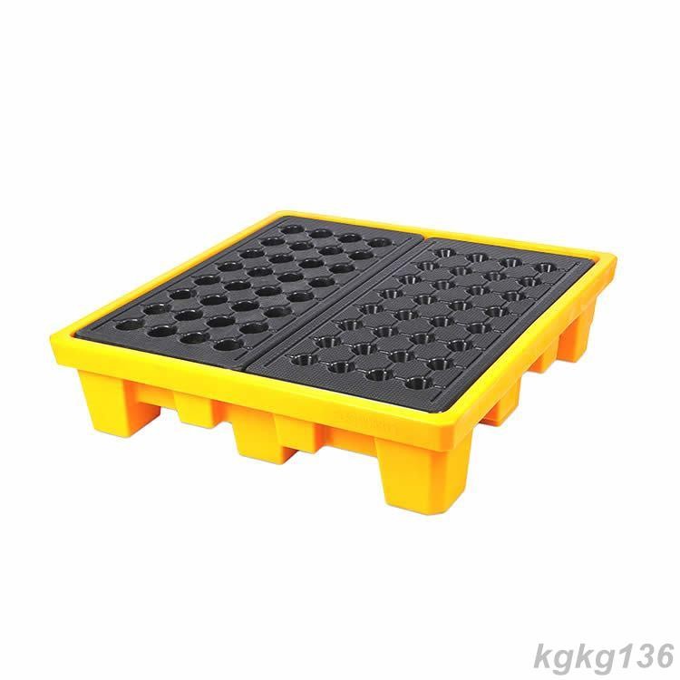 可開票 防滲漏托盤危廢化學品防泄漏卡板防漏二次容器工廠用固廢油桶平臺 fuwuwei | 蝦皮購物