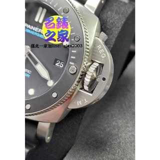 PANERAI 沛納海 Submersible PAM683 黑陶瓷 深潛 42mm 全新 22.05 | 蝦皮購物