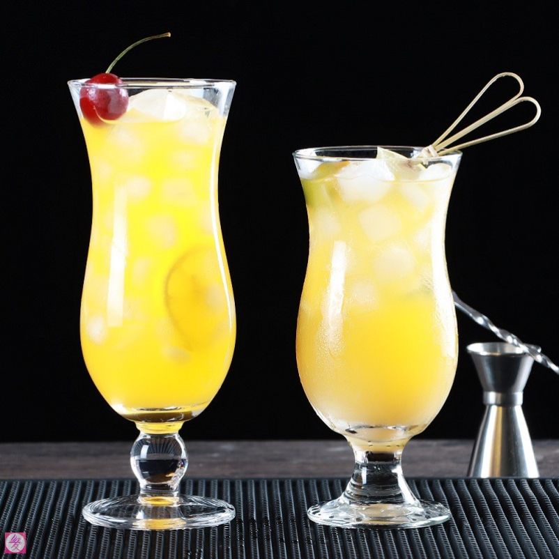 Bar hurricane cup Cocktail Cup tall drink cup juice glass | 蝦皮購物