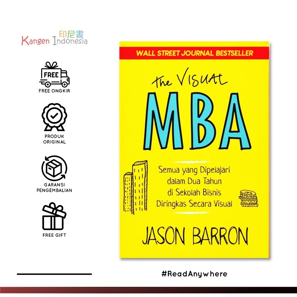 【READY】Buku The Visual MBA Bahasa Indonesia Original | 蝦皮購物