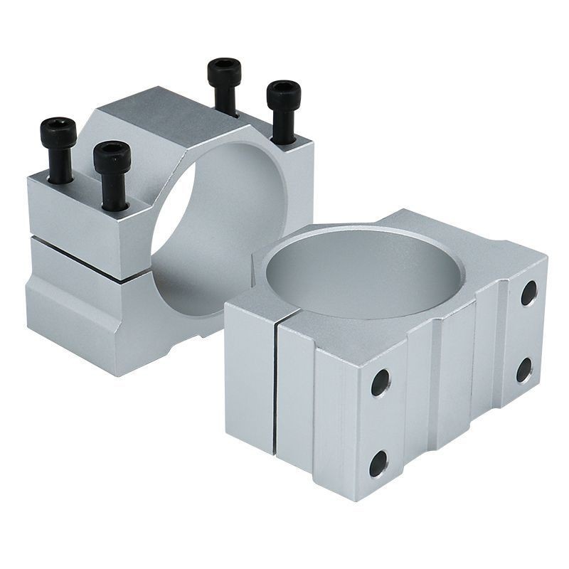 五金優選*雕刻機主軸電機固定座52/55/65/80/100鋁合金主軸夾具抱座抱箍座 多買優惠 | 蝦皮購物