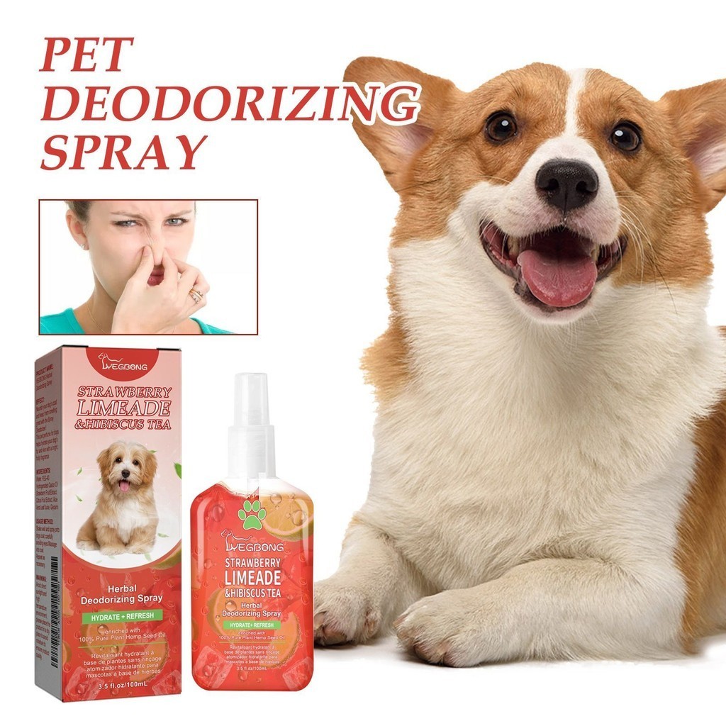 YEGBONG pet deodorizing spray cat and dog urine odor deodori | 蝦皮購物