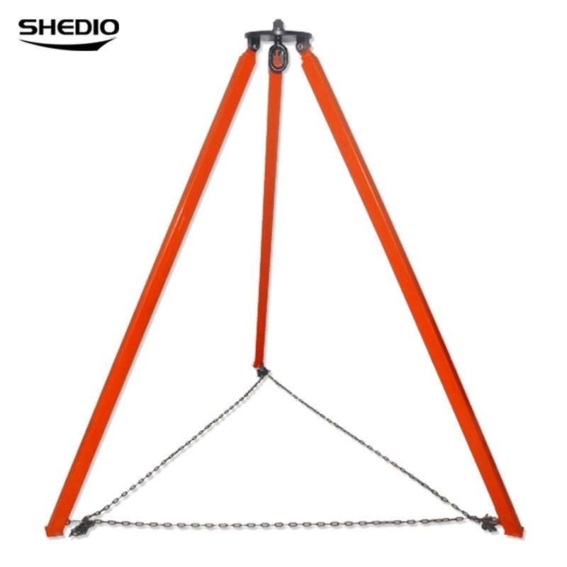 爆款特惠*伸縮式手拉葫蘆三角架子倒鏈三角支架 倒鏈配件吊架 1噸3米2噸3噸 | 蝦皮購物