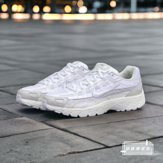 {正品}NIKE P-6000 WHITE GREY 米白灰 灰白 復古 Y2K 男女 老爹鞋 CV2209-111 | 蝦皮購物