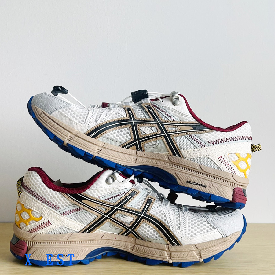 Asics Gel-Kahana 8跑步鞋 登山鞋 機能風 白黑紅 1011B828-100 | 蝦皮購物