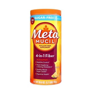 【桃桃正品代購】美國 Metamucil 4閤1素粉 膳食縴維粉代餐粉 橙味 754g | 蝦皮購物