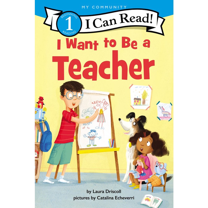 I CAN READ LEVEL 1:I WANT TO BE A TEACHER英文分級讀本 | 蝦皮購物