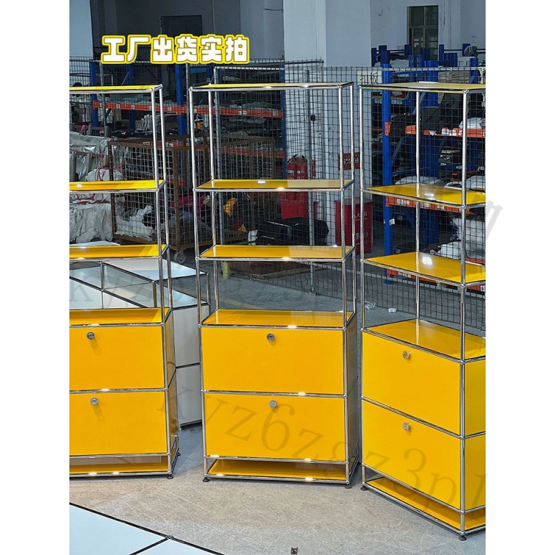 中古usm模塊櫃子組閤不銹鋼多功能簡約ins儲物櫃餐邊櫃收納櫃鬥櫃 | 蝦皮購物