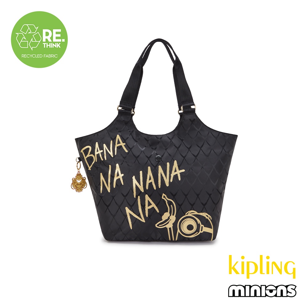 KIPLING LOVES MINIONS 小小兵聯名系列 手提肩背托特包-NEW CICELY | 蝦皮購物