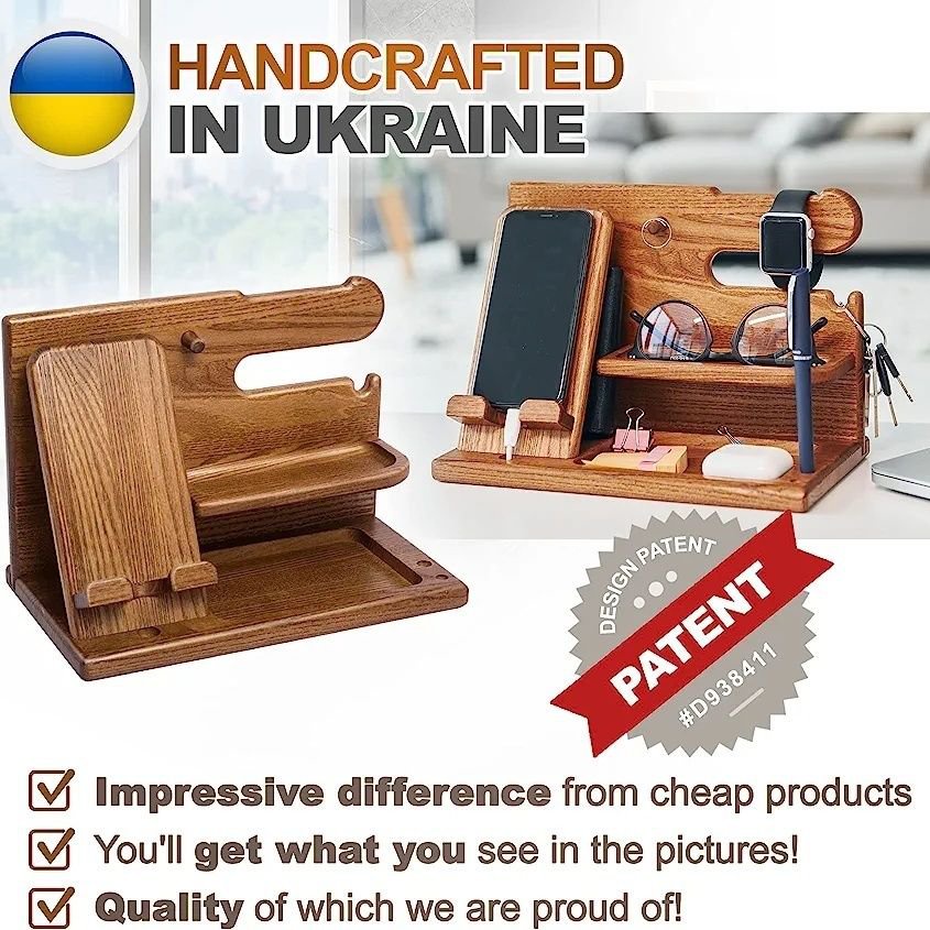 【熱銷】木質黑衚桃色收納架床頭支架手錶戒指儲物架臥室眼鏡耳機雜物架 MVXX | 蝦皮購物