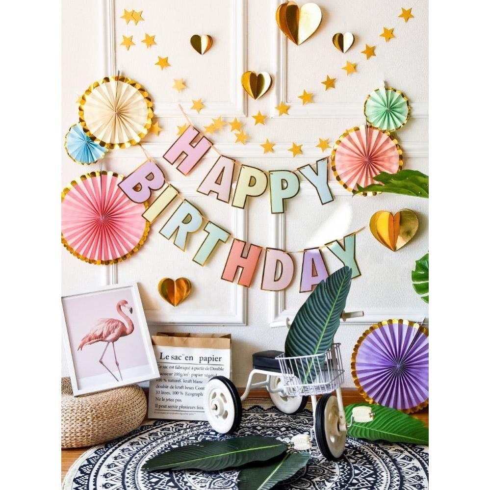 Party children birthday decoration scene set up balloons派對 | 蝦皮購物