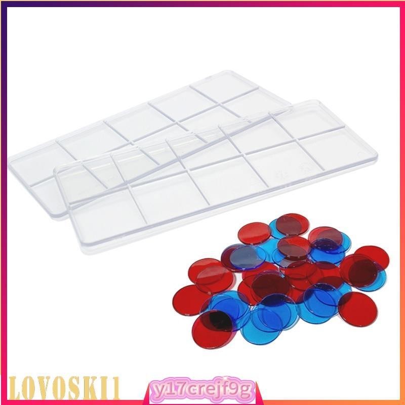 Ten Frame Set Pocket Chart Kids Math Game for Classroom and | 蝦皮購物