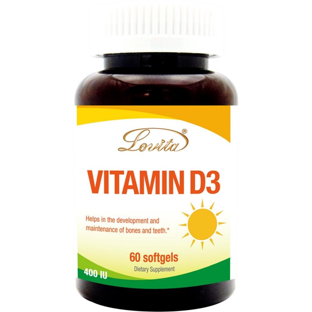 Lovita愛維他高單位維生素D3 400IU【三友藥妝Tomod's】 | 蝦皮購物