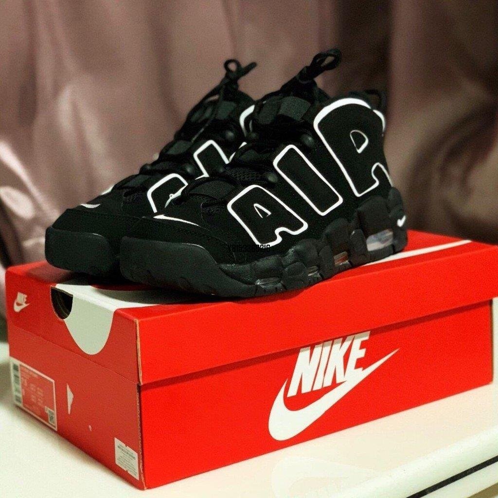 現貨 Nike Air More Uptempo Black White 黑白 籃球 414962-002潮鞋 | 蝦皮購物