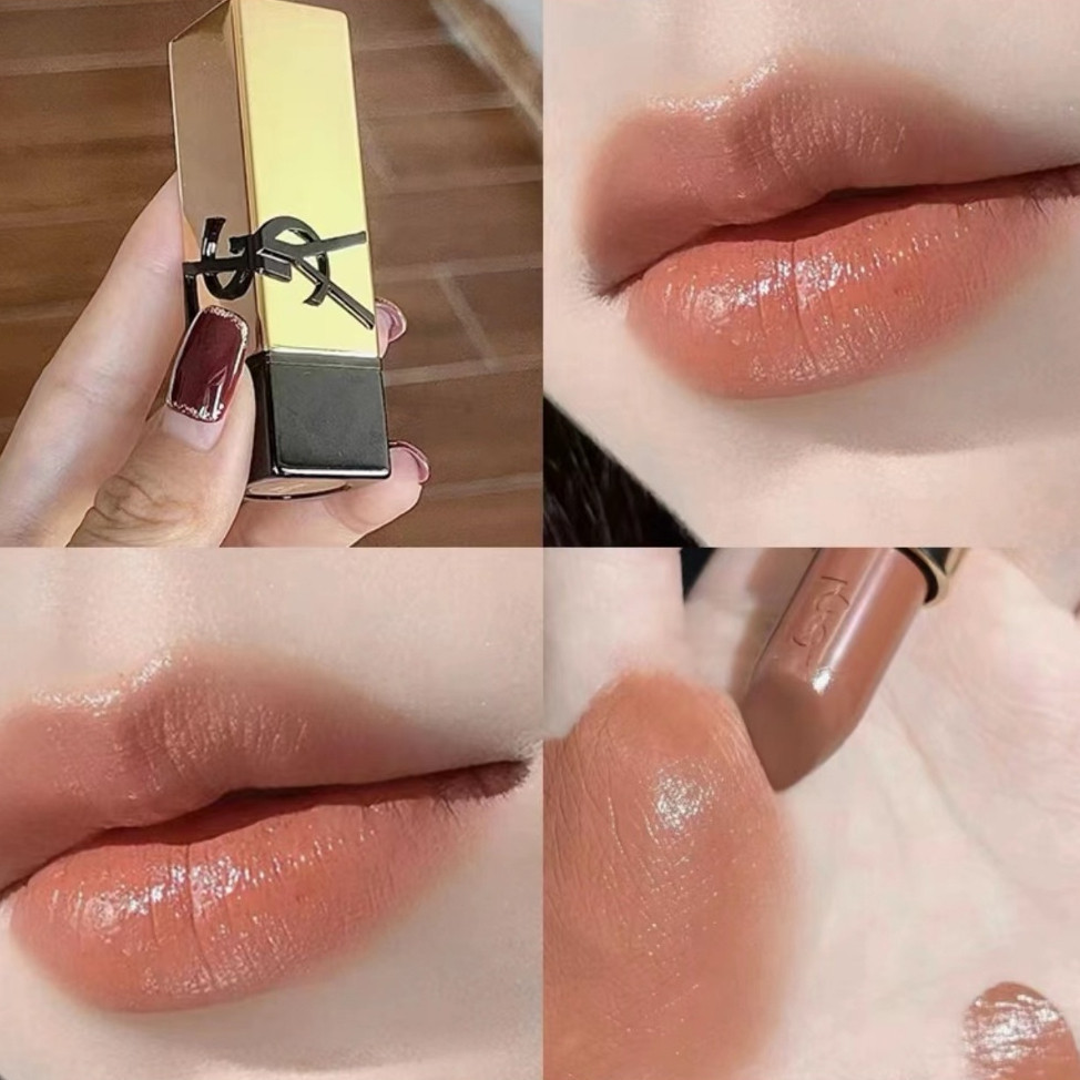 現貨 小樣YSL 聖羅蘭 新版黑金浮雕 唇膏 口紅1.3g 奢華緞面唇膏 #NM N1 RM小樣試用裝 | 蝦皮購物