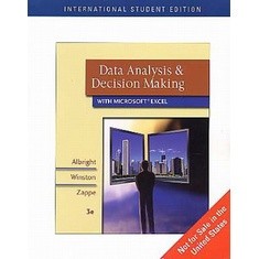 Data Analysis & Decision Making with Microsoft Excel 3/e (CD Inside) Albright 9780324400861 | 蝦皮購物