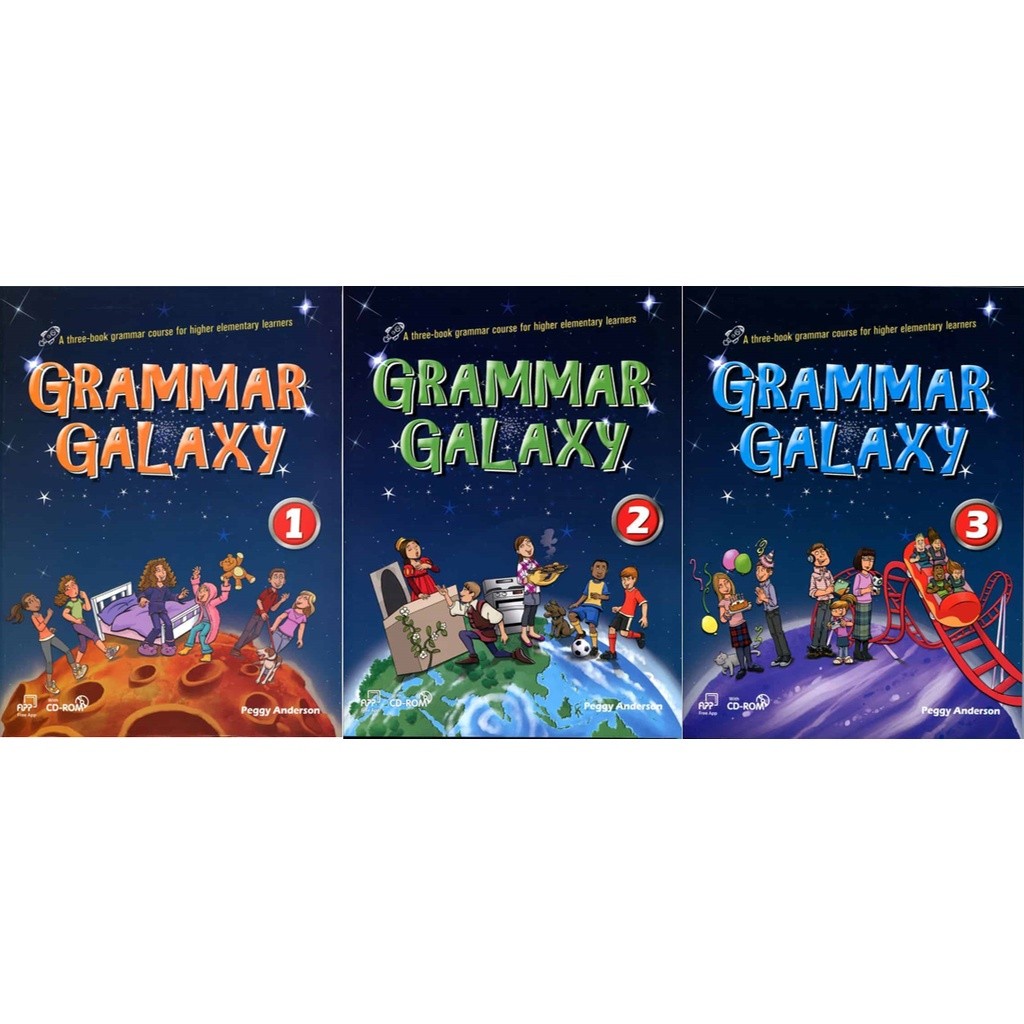 Grammar Galaxy 系列 (with Workbook and CD-ROM) /Peggy Anderson | 蝦皮購物