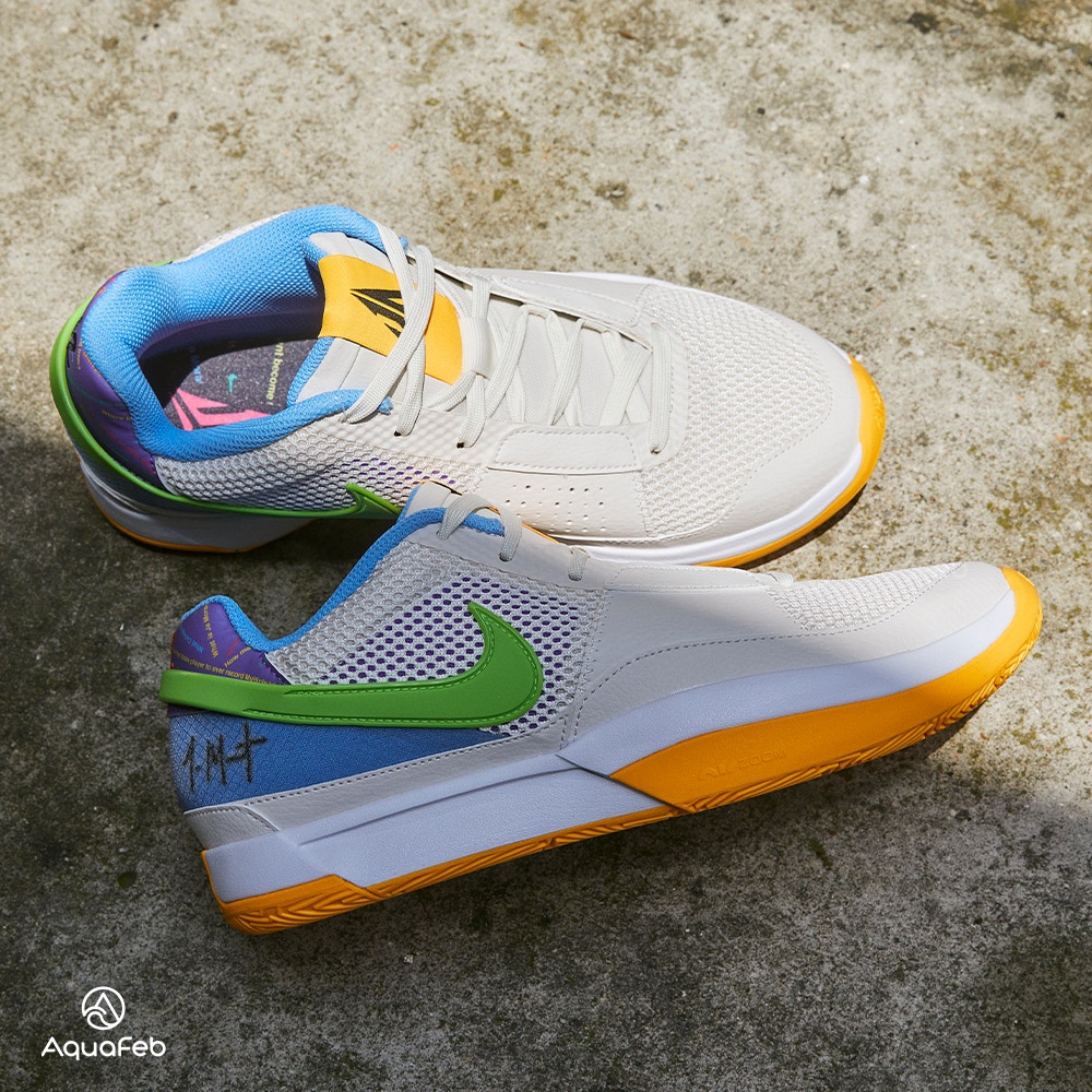 Nike JA1 Day one Family trivia 男 白黃 訓練 實戰 休閒 籃球鞋 DR8786-001 | 蝦皮購物