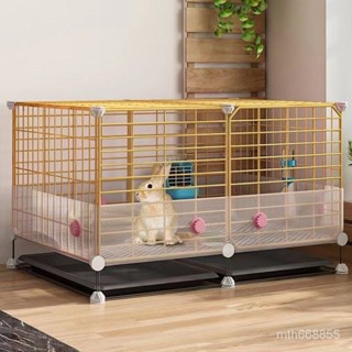 MN0O 兔子用品籠子 兔子籠子 防噴尿 兔子籠子大 兔子籠兔籠子室內防噴尿大號清倉兔子窩全套傢用養兔子寵物便宜二層別墅 | 蝦皮購物