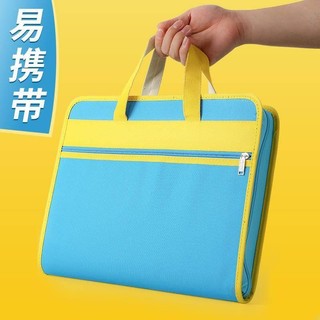 folder multilayer student's handbag file bag with paper | 蝦皮購物
