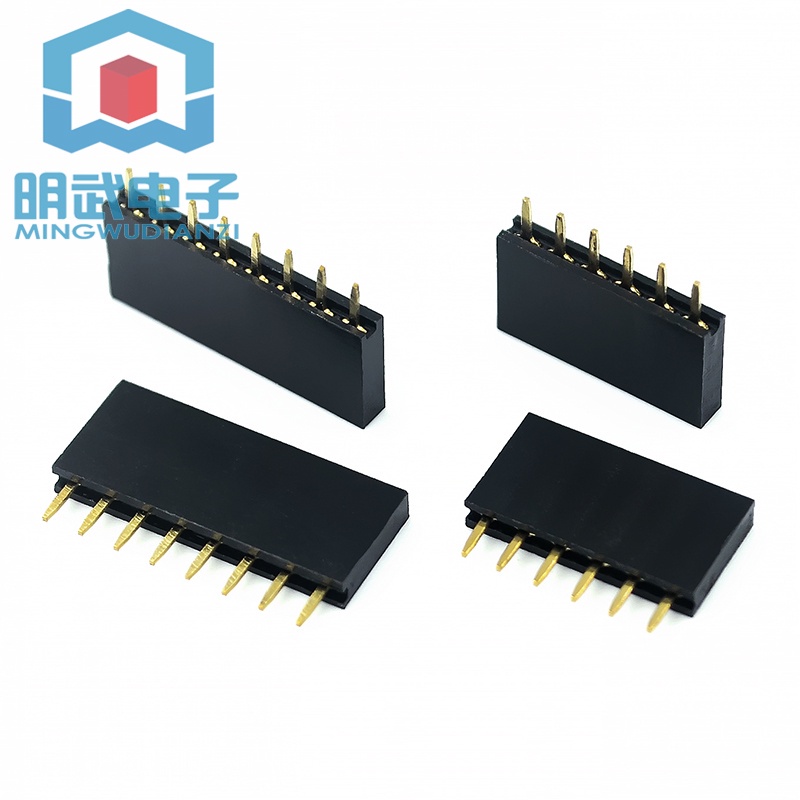 附發票 2.54mm單排母 1*2P/3P/4P/5P/6P/10P/16P/20/40P 單排針座/母座 | 蝦皮購物