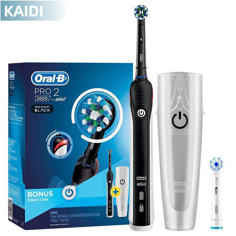 【臺北出貨】動牙刷♝博朗oralb/歐樂B電動牙刷 p2000 p3000 p4000充電式成人自動旋轉 | 蝦皮購物