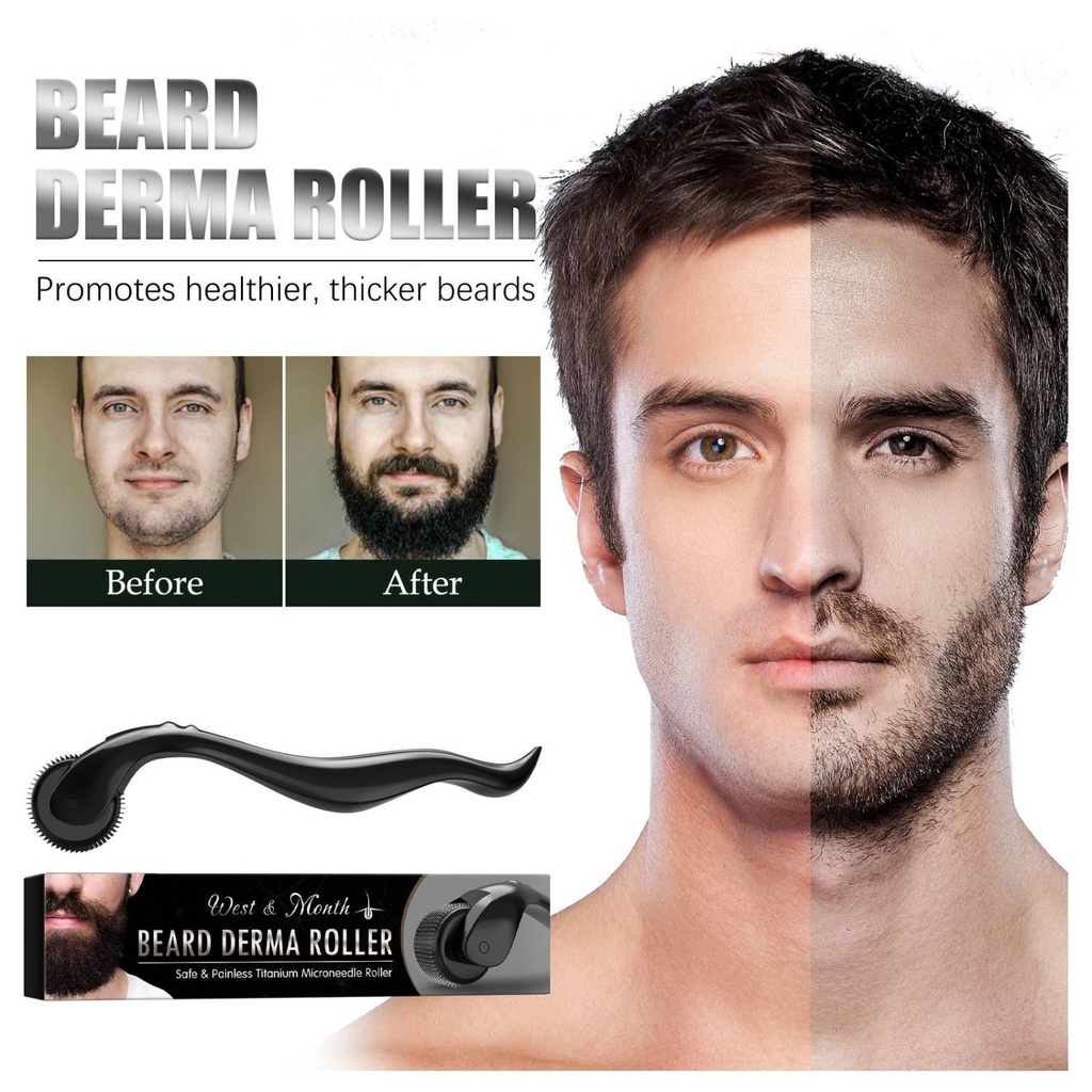 West&Month Beard Roller Moisturizing Beard Roller Hair Shavi | 蝦皮購物