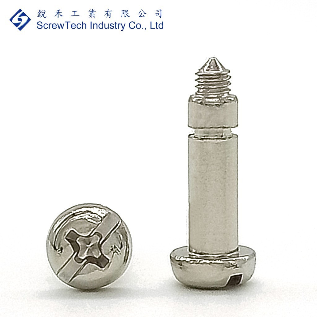 【銳禾】工廠直營 M3x15.5 盤頭/丸頭 鍍鎳 散熱模組 十一字槽 特殊螺絲PBM030155-C61N | 蝦皮購物