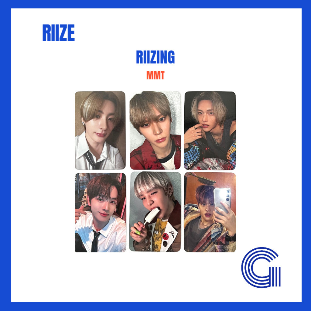 [MMT POB] RIIZE - 1st Mini Album: RIIZING [NO ALBUM] | 蝦皮購物