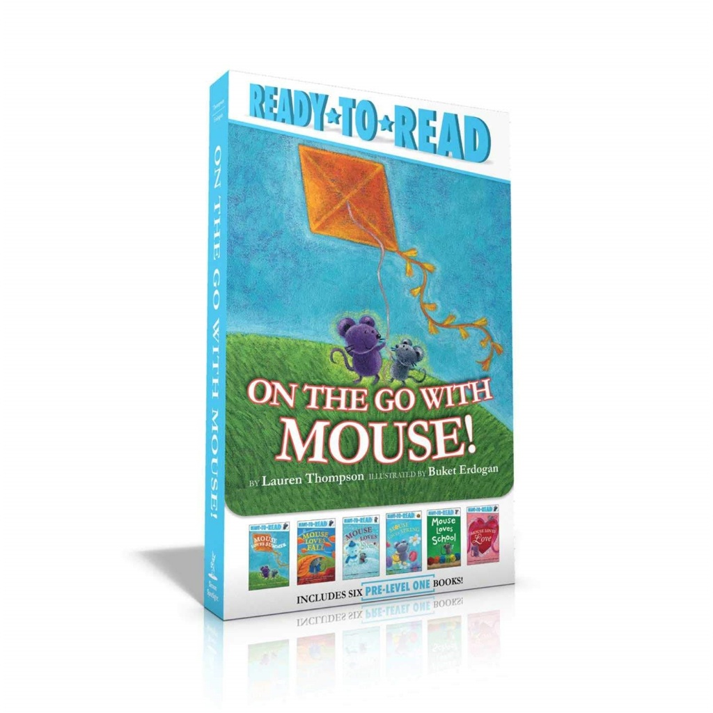 READY TO READ PRE-LEVEL 1:ON THE GO WITH MOUSE 小老鼠系列分級讀本6冊合輯 | 蝦皮購物