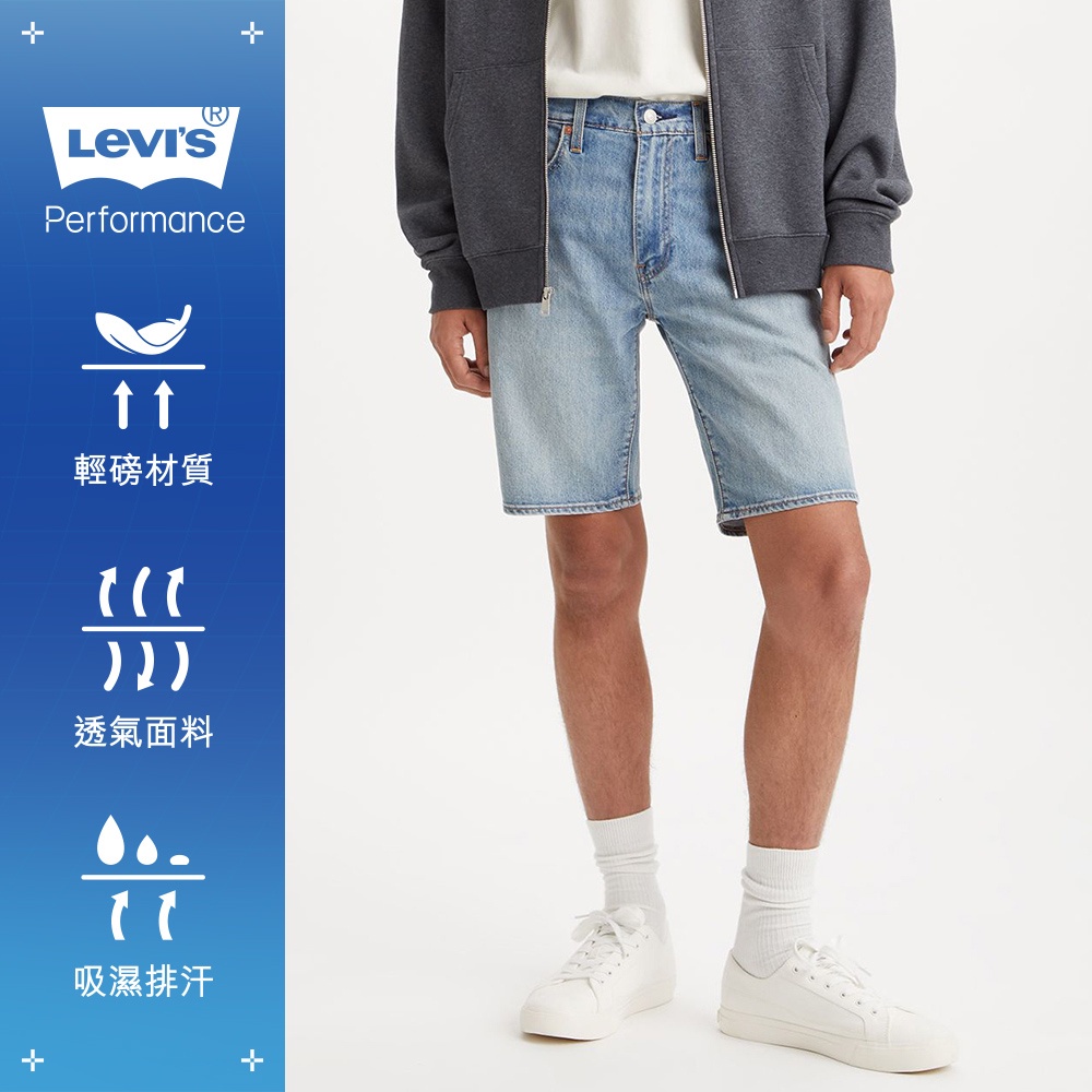 Levis 男款 上寬下窄 405膝上牛仔短褲 Performance Cool 39864-0102 熱賣單品 | 蝦皮購物