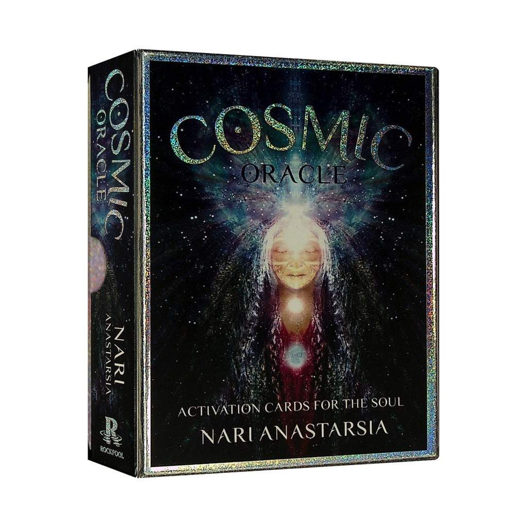 宇宙靈性啟發卡,贈中文翻譯｜Cosmic Oracle｜36張牌卡，接受光能與大我、門戶敞開接引【左西】 | 蝦皮購物