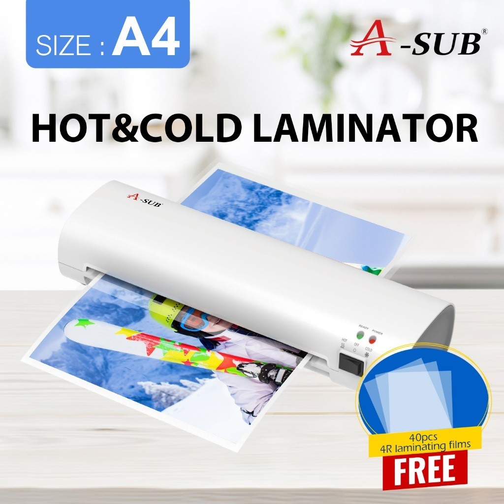 Laminator A4 Hot and Cold Laminating Machine Latest Laminato | 蝦皮購物