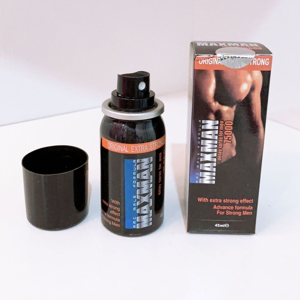 男用 MAX MAN delay spray men 75000 Increase Long Time For Men | 蝦皮購物