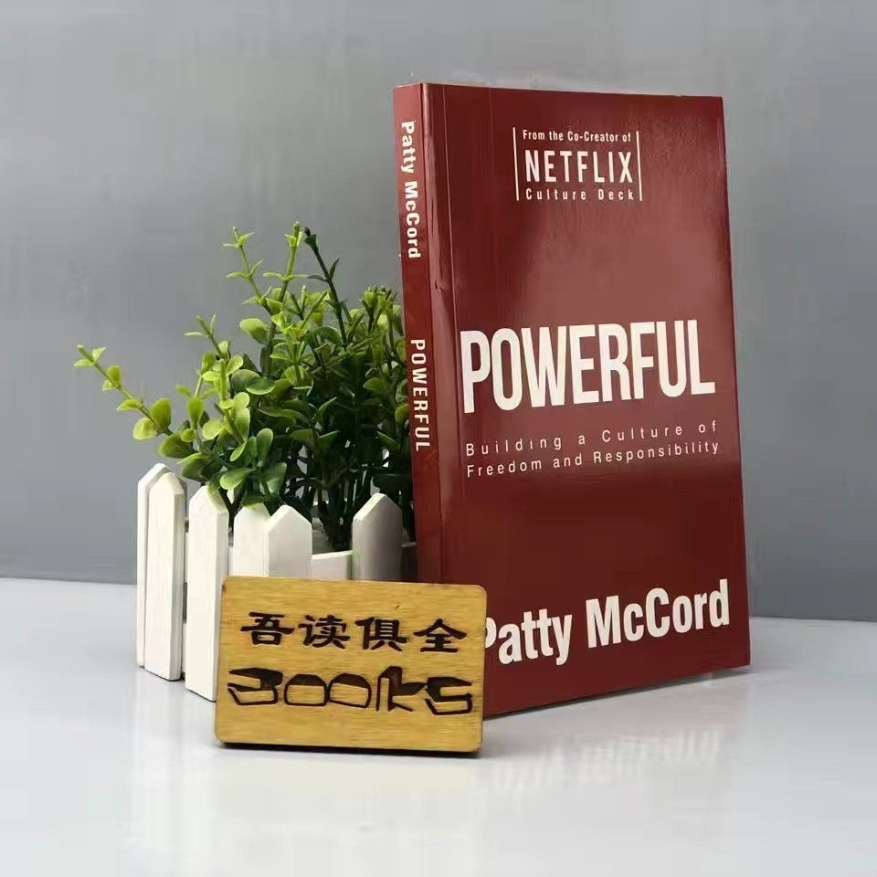英文原版 Netflix奈飛文化手冊 Powerful Building Patty McCord | 蝦皮購物