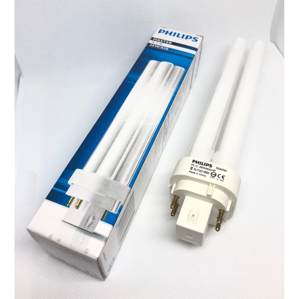 PHILIPS 飛利浦 Master PL-C 26W 830 865 黃光 4P 緊密型燈管 G24d-3 | 蝦皮購物