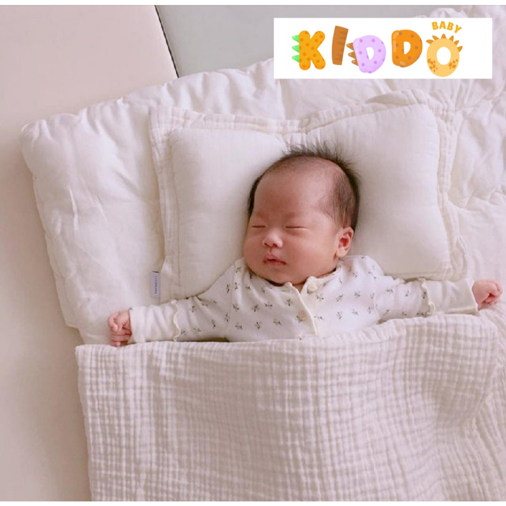6 Layer Pure Cotton Gauze Baby Blanket Kids Comforter Receiv | 蝦皮購物