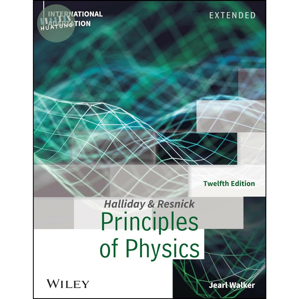 【華通書坊】Halliday & Resnick Principles of Physics 12/e Walker ...