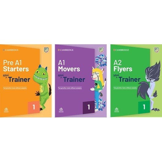 【現貨】YLE劍橋兒童英檢解題訓練本 (A2 Flyers/A1 Movers/Pre-A1 Starters) Mini Trainer ...